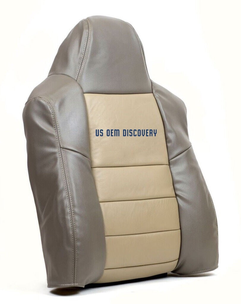 2002 2004 Ford Excursion Eddie Bauer Full Front Leather Seat Cover 2 T ...